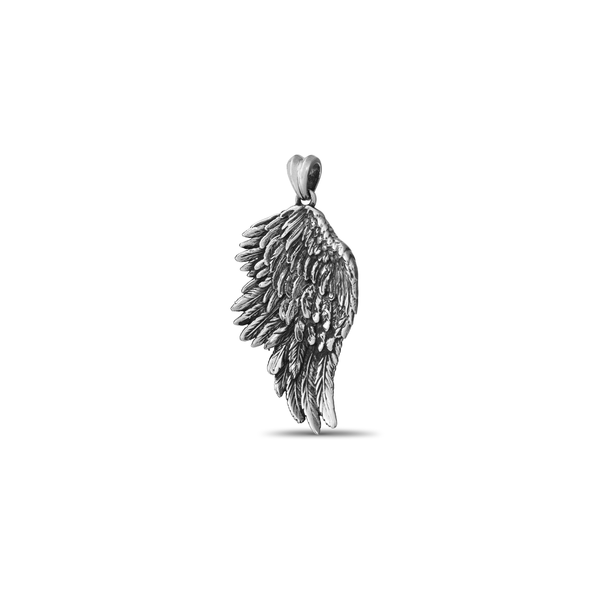Silver Angel Wing Pendant S – Dynamis Jewelry