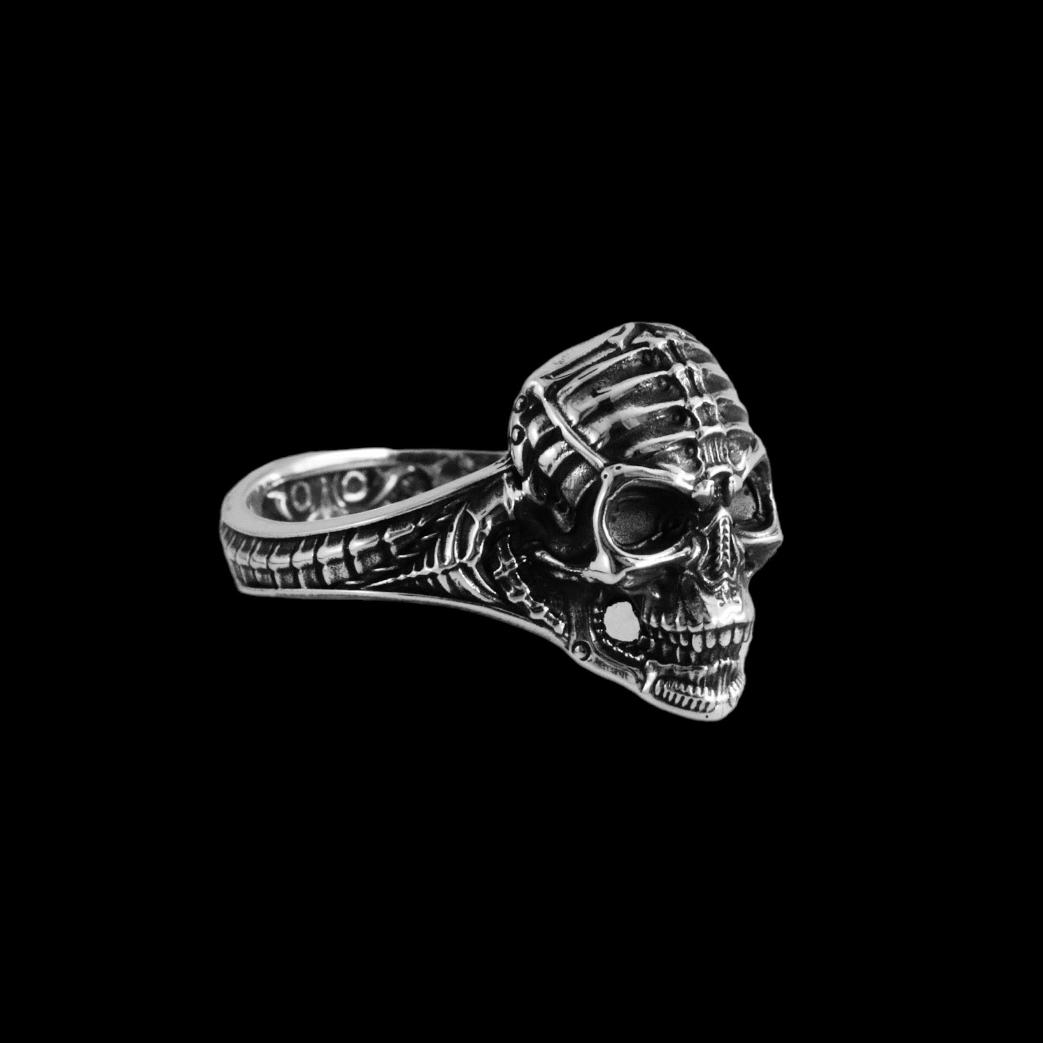 Terminator silver ring – Dynamis Jewelry