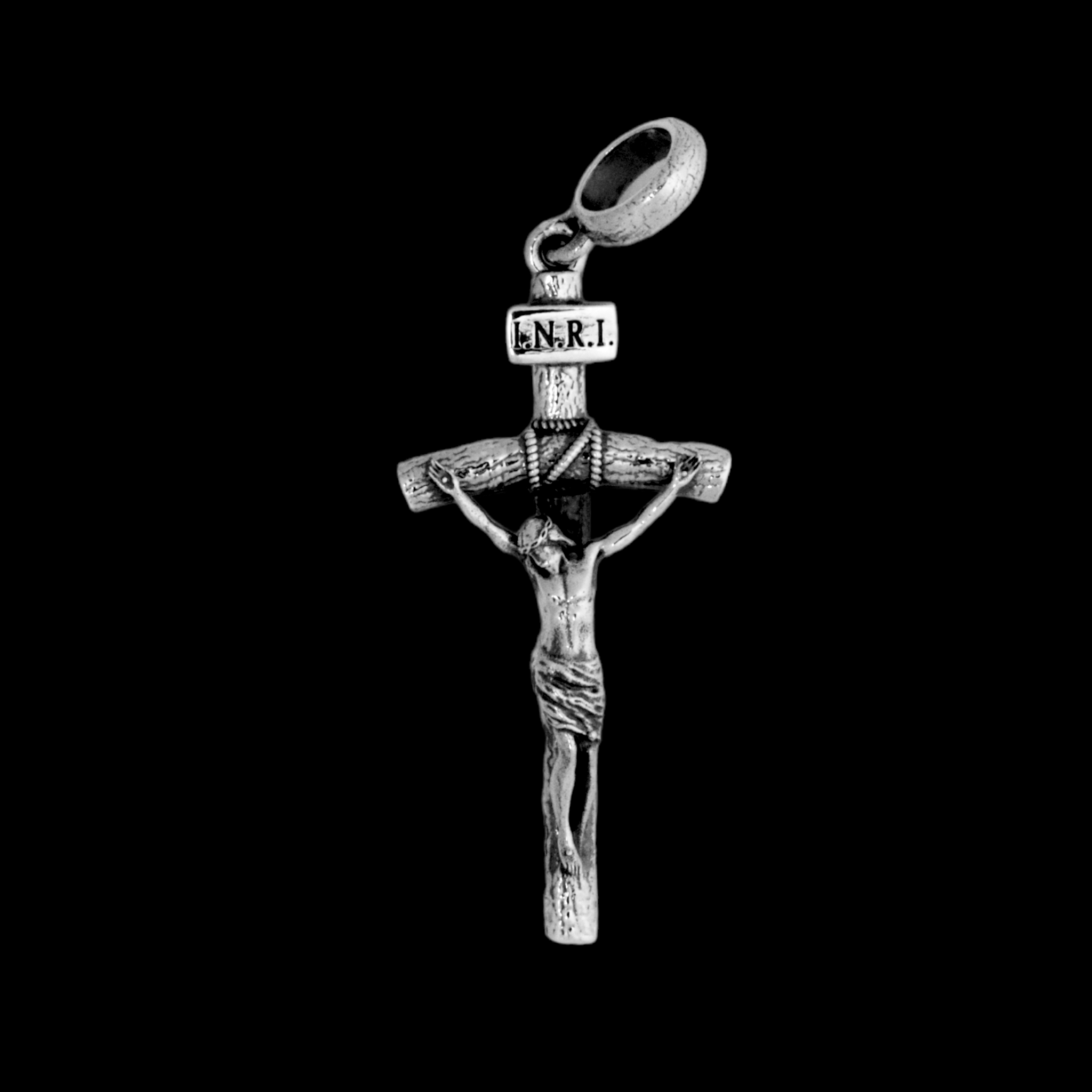 Catholic Silver Cross – Dynamis Jewelry